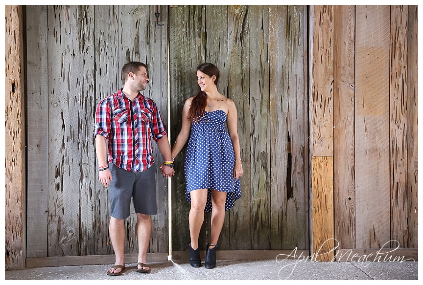 Boone Hall Plantation Engagement: Becca + Josh - April Meachum Photography