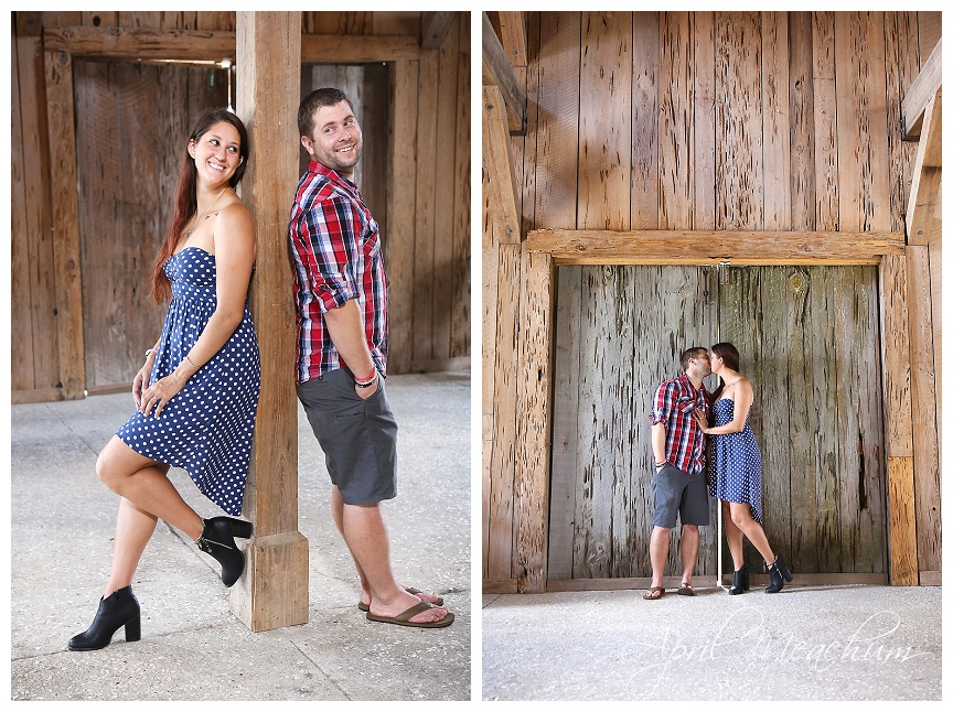 Boone Hall Plantation Engagement: Becca + Josh - April Meachum Photography
