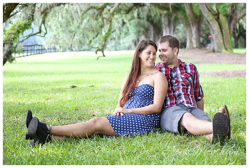 Boone Hall Plantation Engagement: Becca + Josh - April Meachum Photography